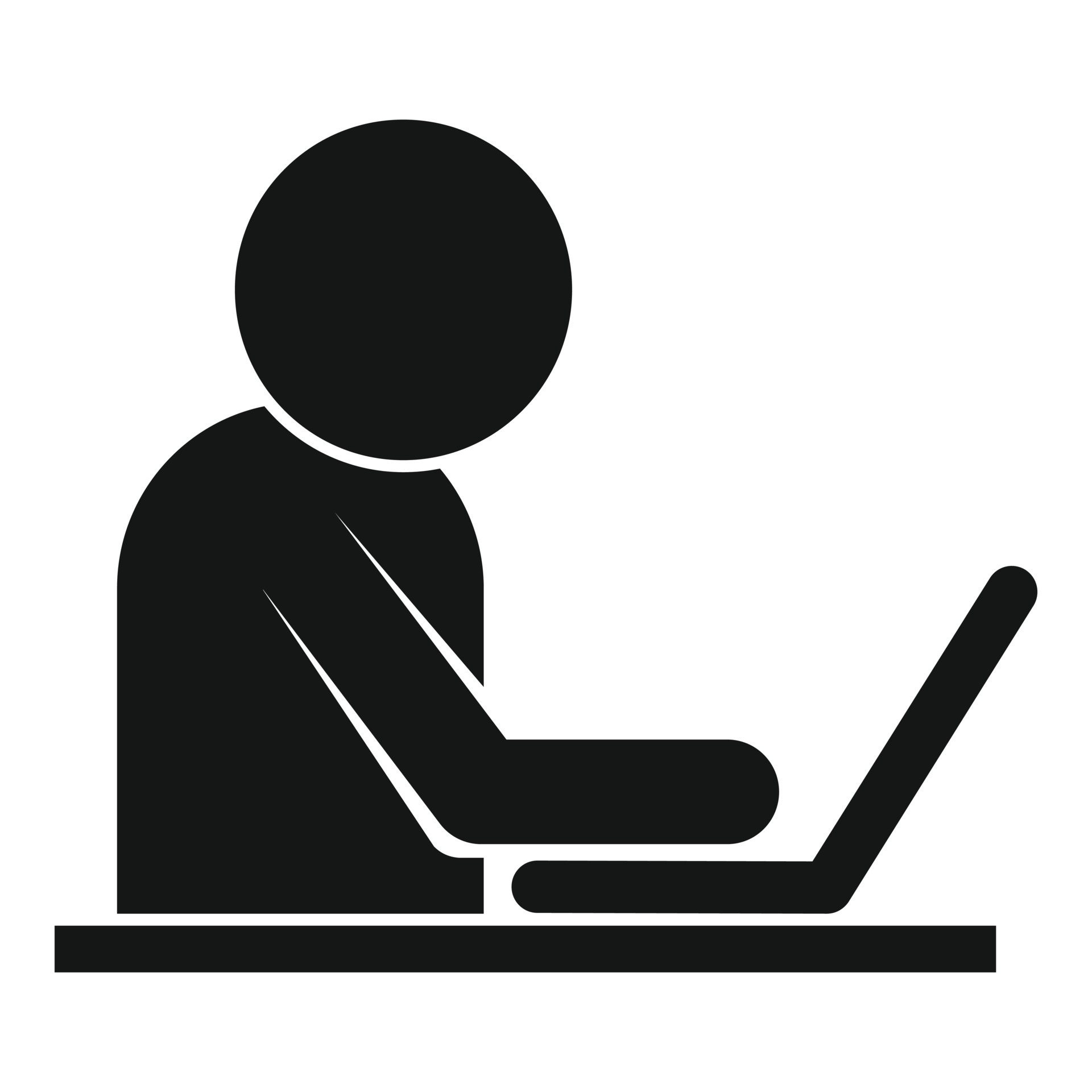 Trader laptop work icon, simple style 14672250 Vector Art at Vecteezy