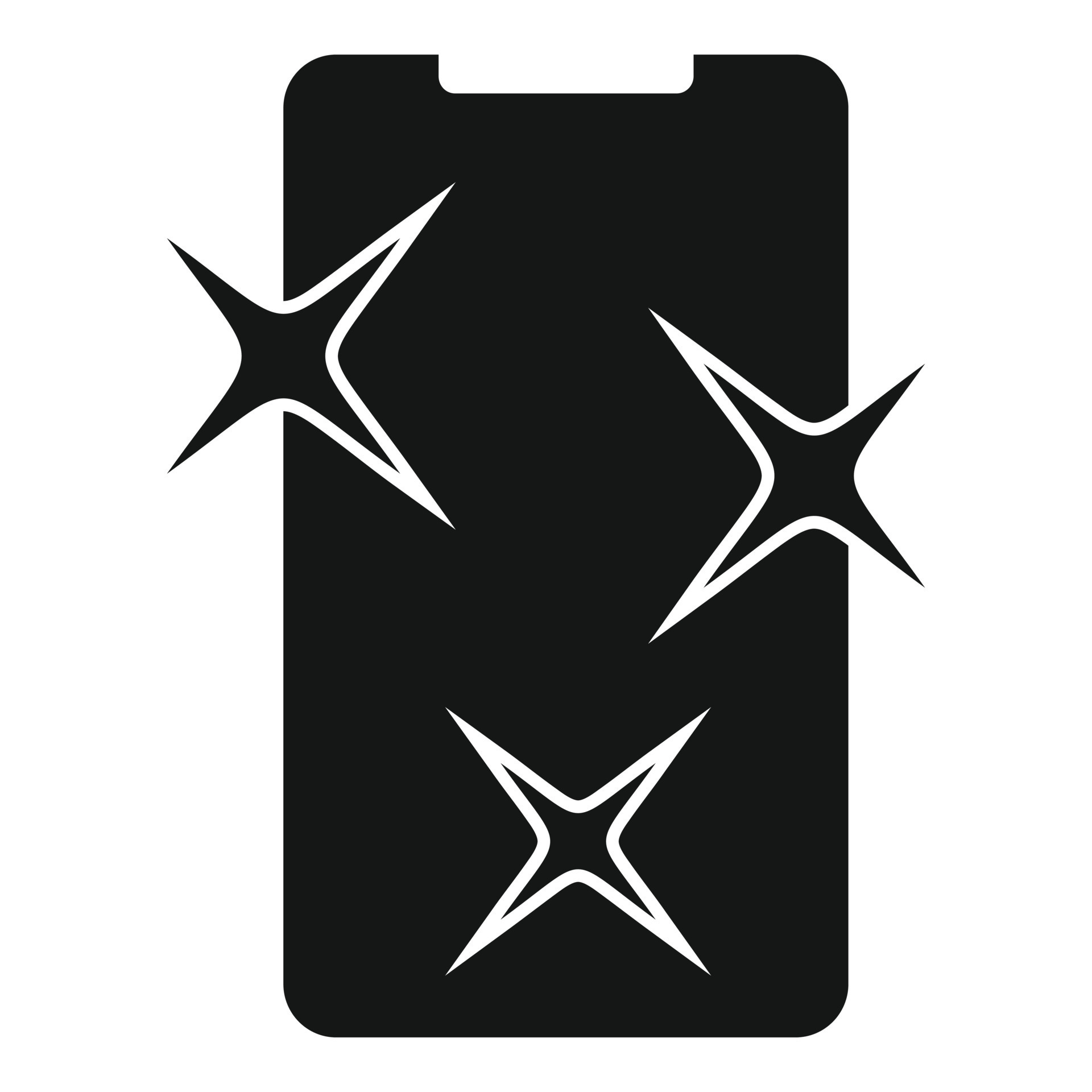 Shiny Phone Glass Icon Simple Style 14672322 Vector Art At Vecteezy