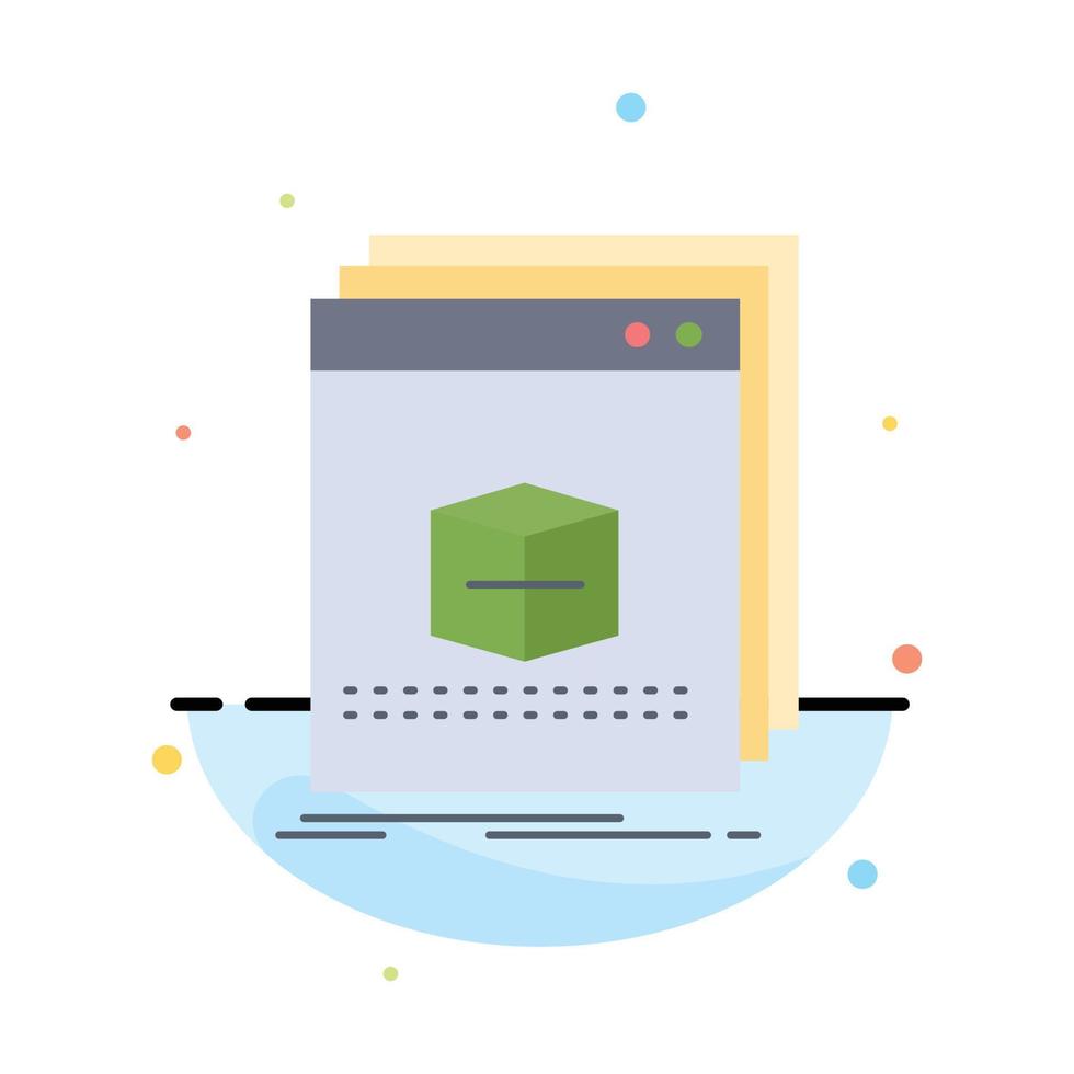 Software App Application File Program Flat Color Icon Vector 14676101 4464