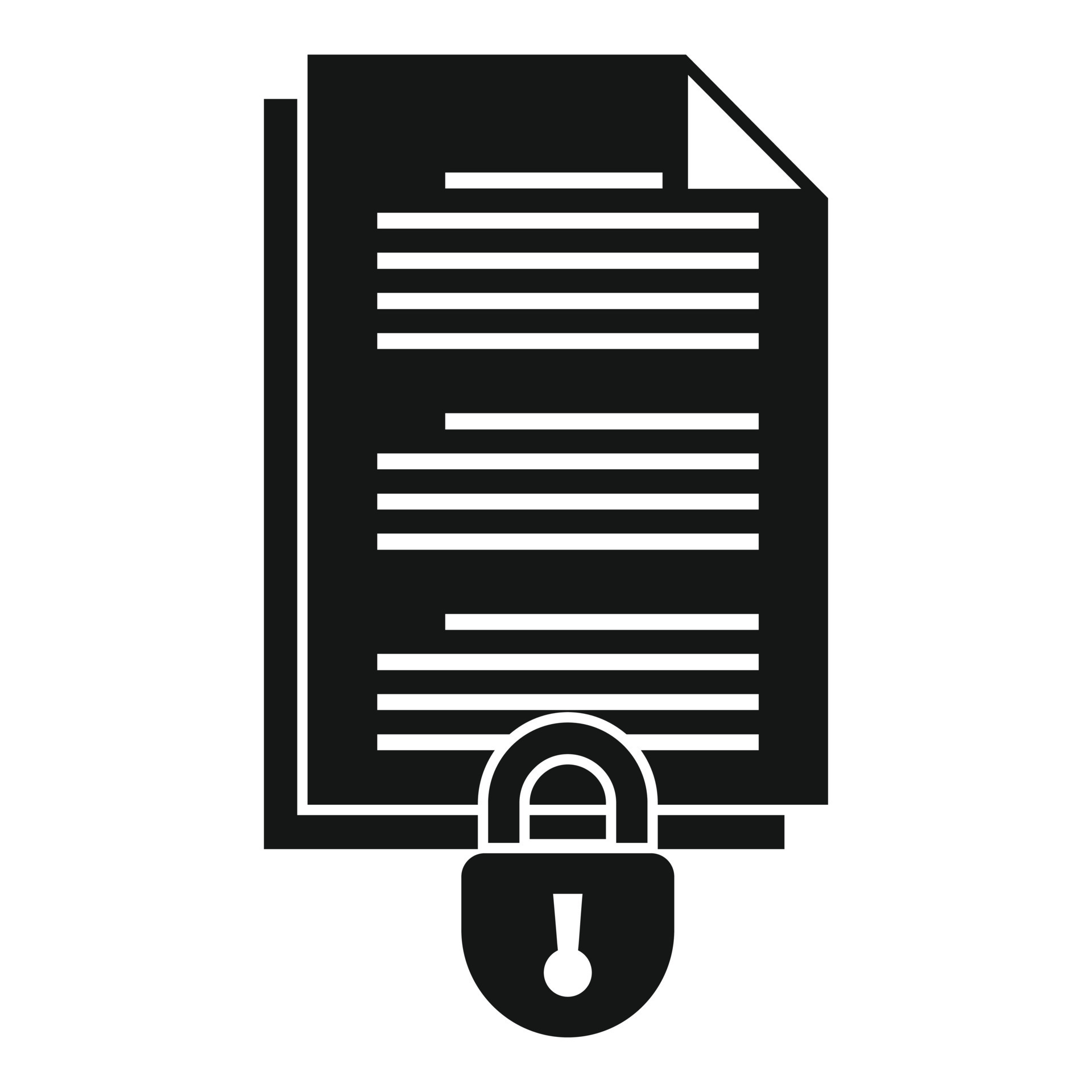 Document Access Authentication Icon Simple Style 14679998 Vector Art