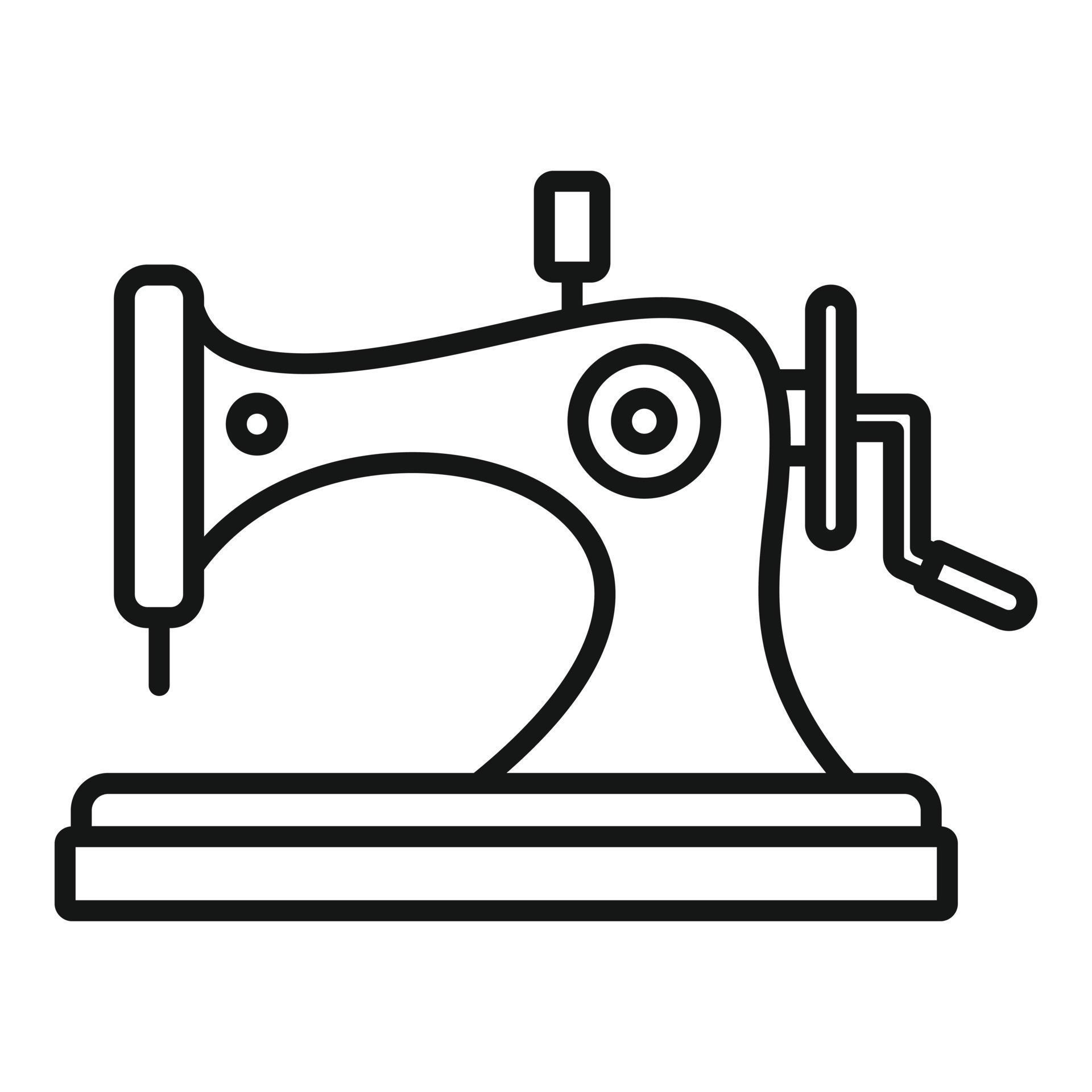 Old Sewing Machine Icon Outline Style 14680047 Vector Art At Vecteezy