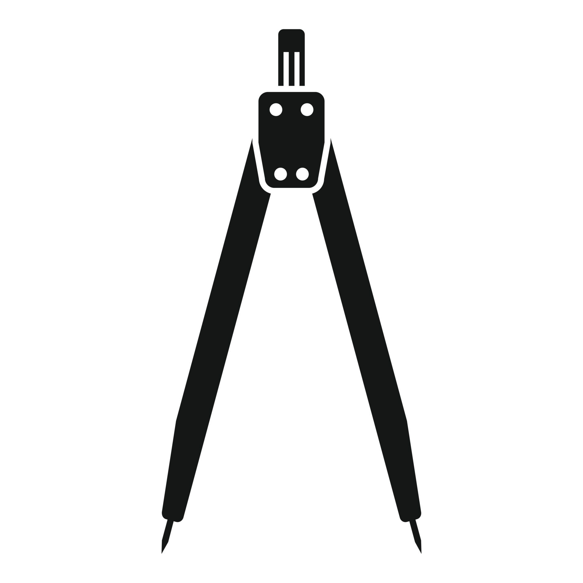 Carpenter Compass Icon Simple Style 14680349 Vector Art At Vecteezy