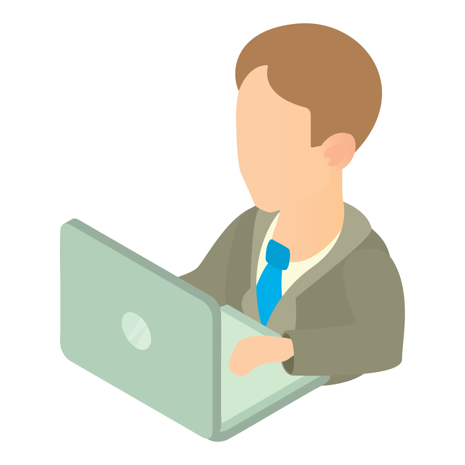 Businessman using his laptop icon, cartoon style 14684542 Vector Art at ... Businessman using his laptop icon, cartoon style 14684542 Vector Art at ...