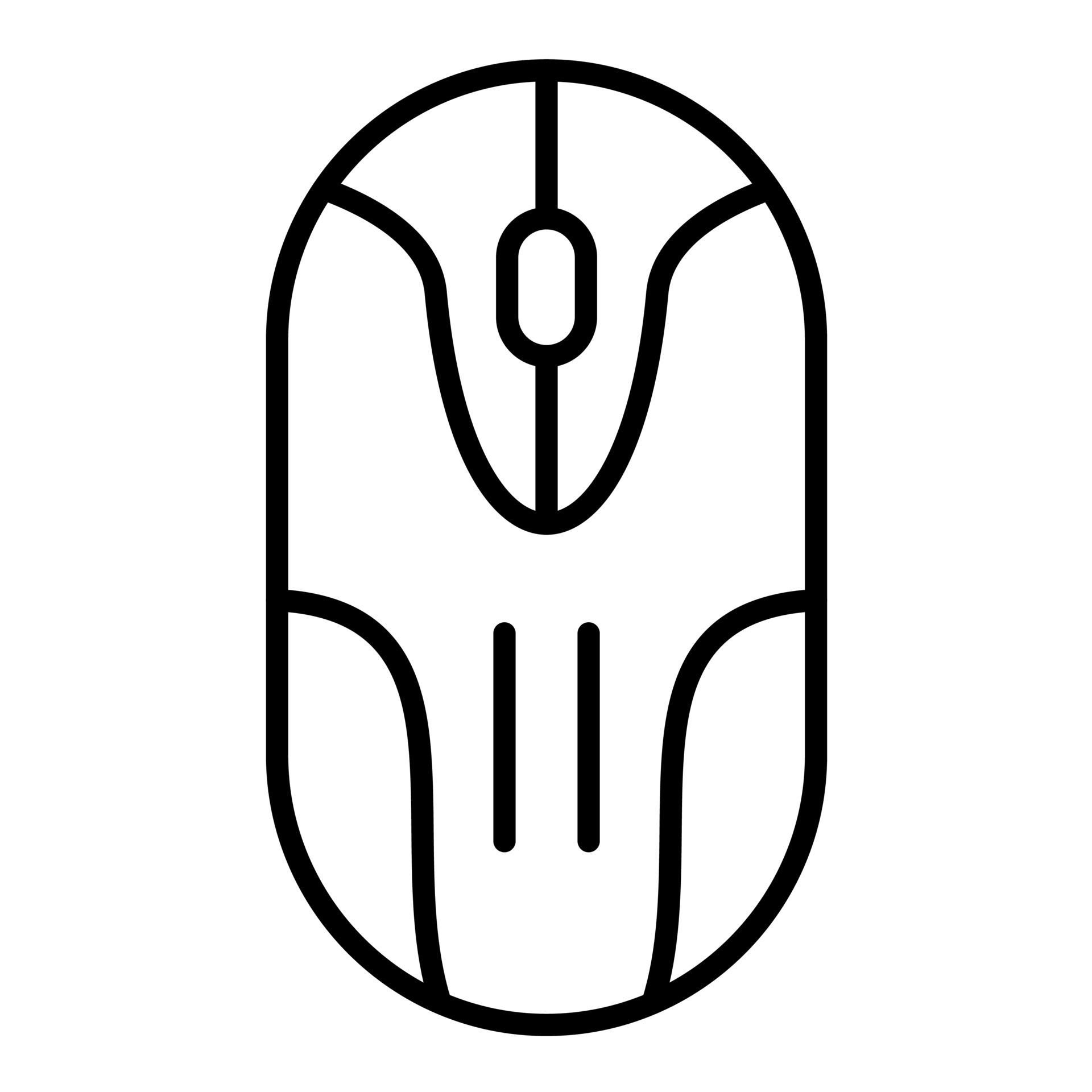 Computer Mouse Line Icon 14688566 Vector Art At Vecteezy