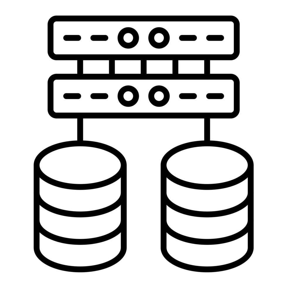 Big Data Line Icon 14689945 Vector Art at Vecteezy