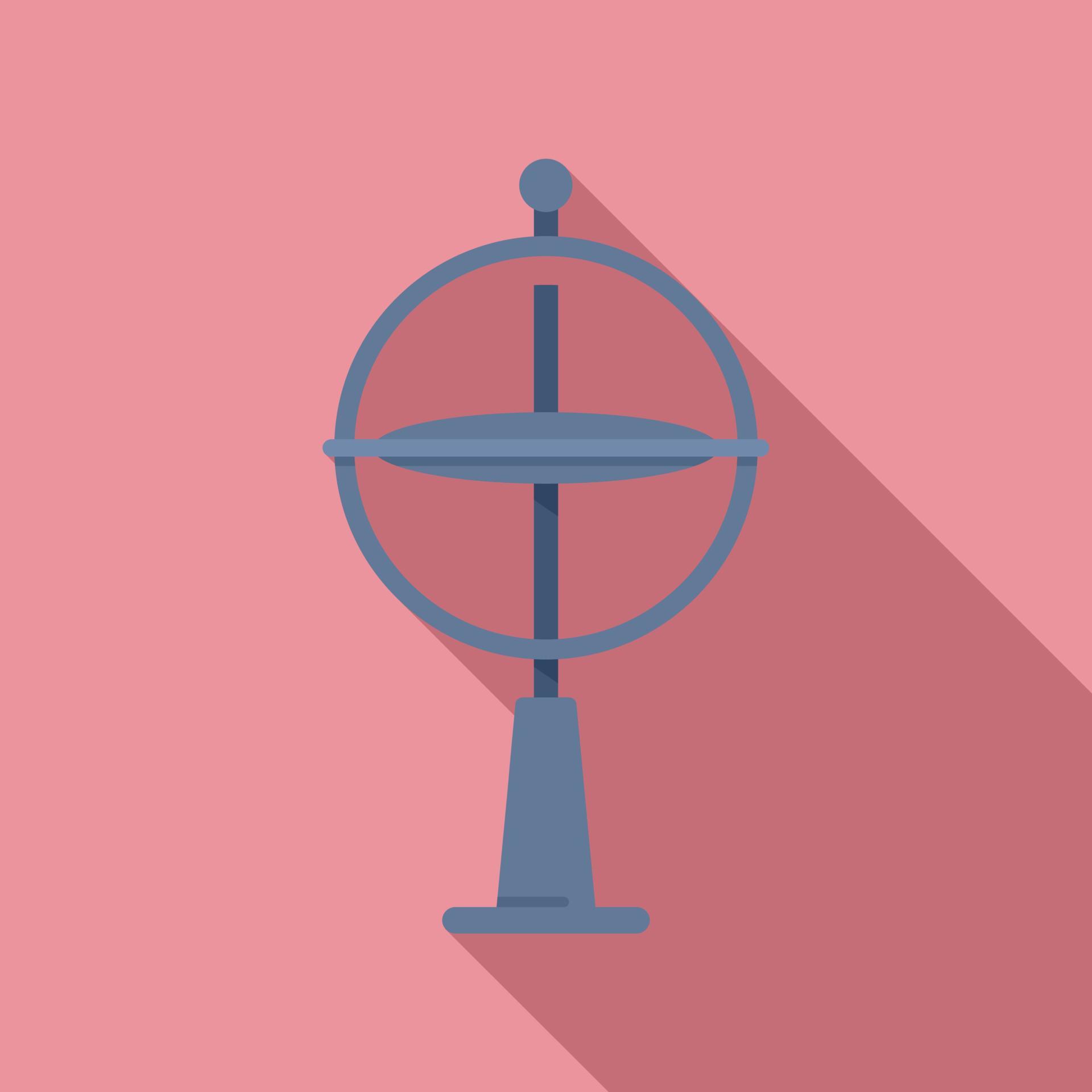 Gyroscope model icon flat vector. Accelerometer sensor 14693351 Vector ... Gyroscope model icon flat vector. Accelerometer sensor 14693351 Vector ...