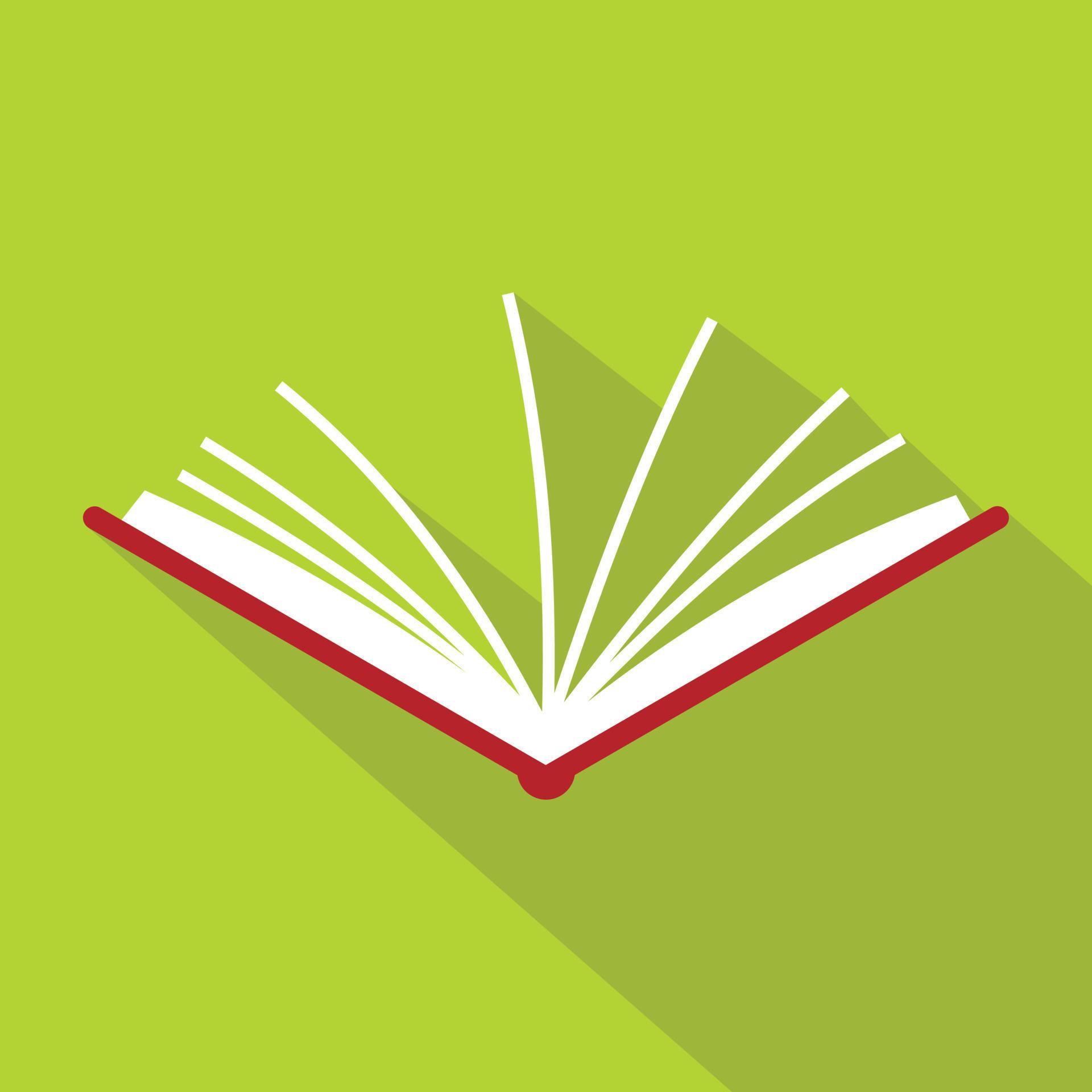 Open tutorial icon, flat style 14693553 Vector Art at Vecteezy