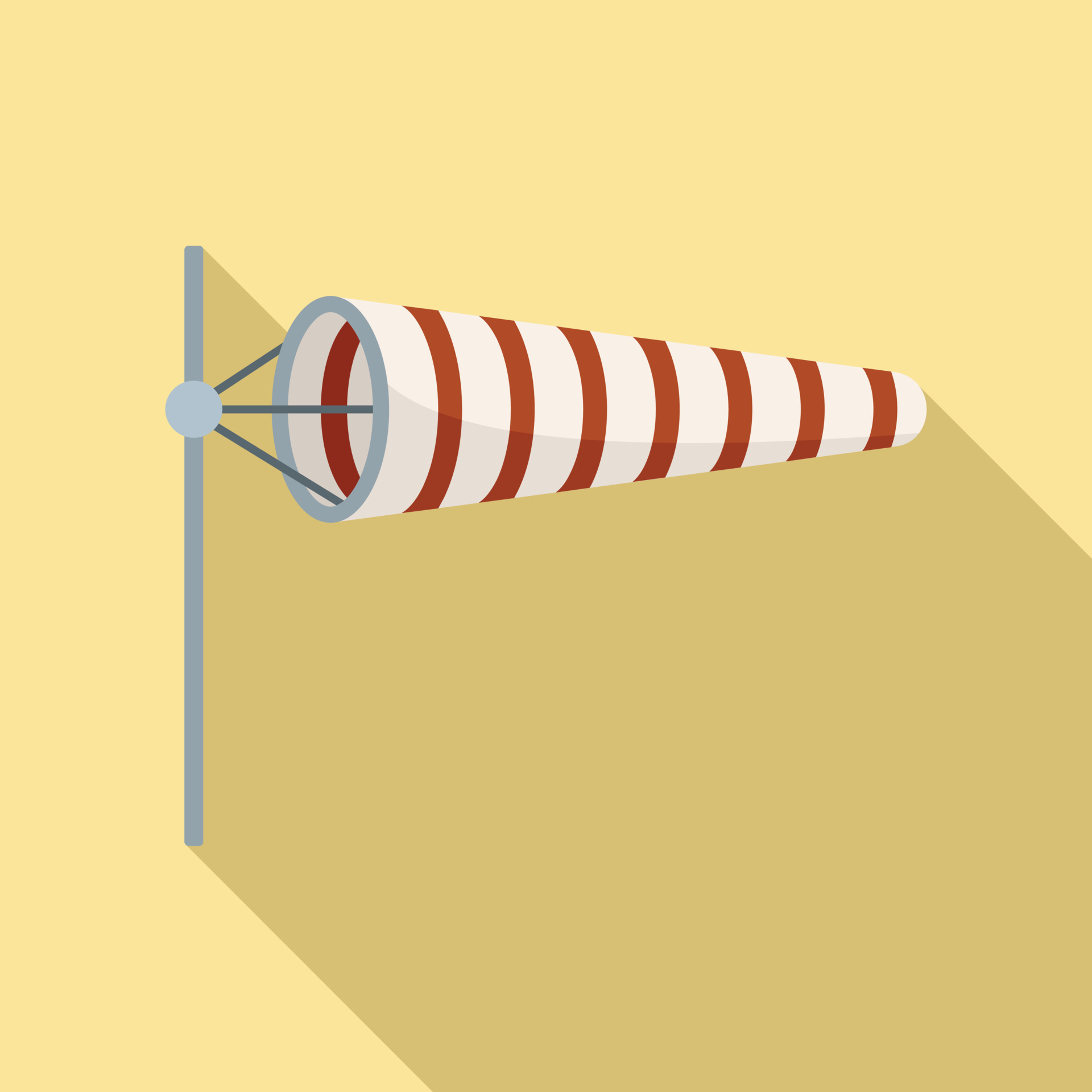 icono de bandera de dirección del viento, estilo plano 14693613 Vector en Vecteezy