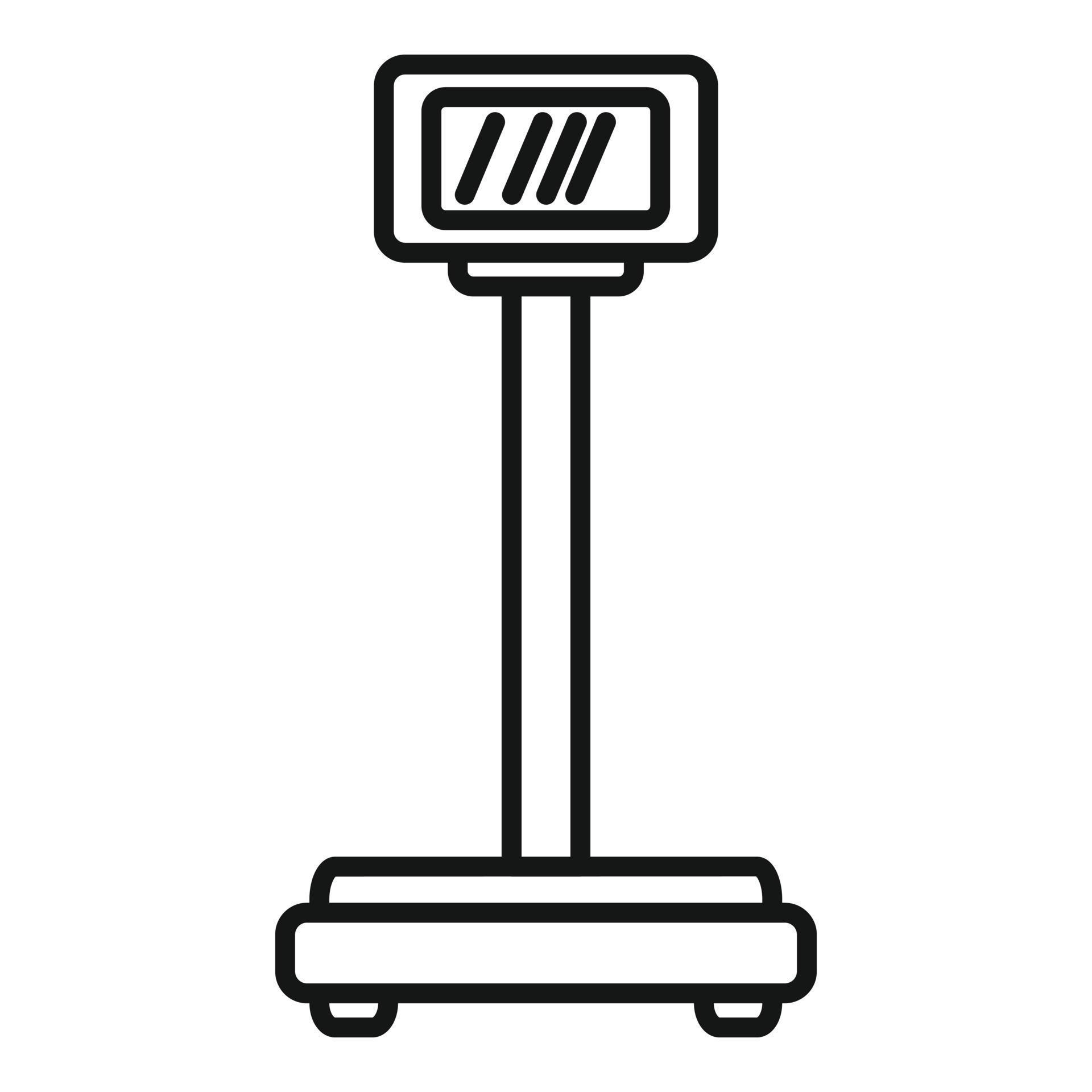 Sport Scales Icon Outline Style 14694672 Vector Art At Vecteezy