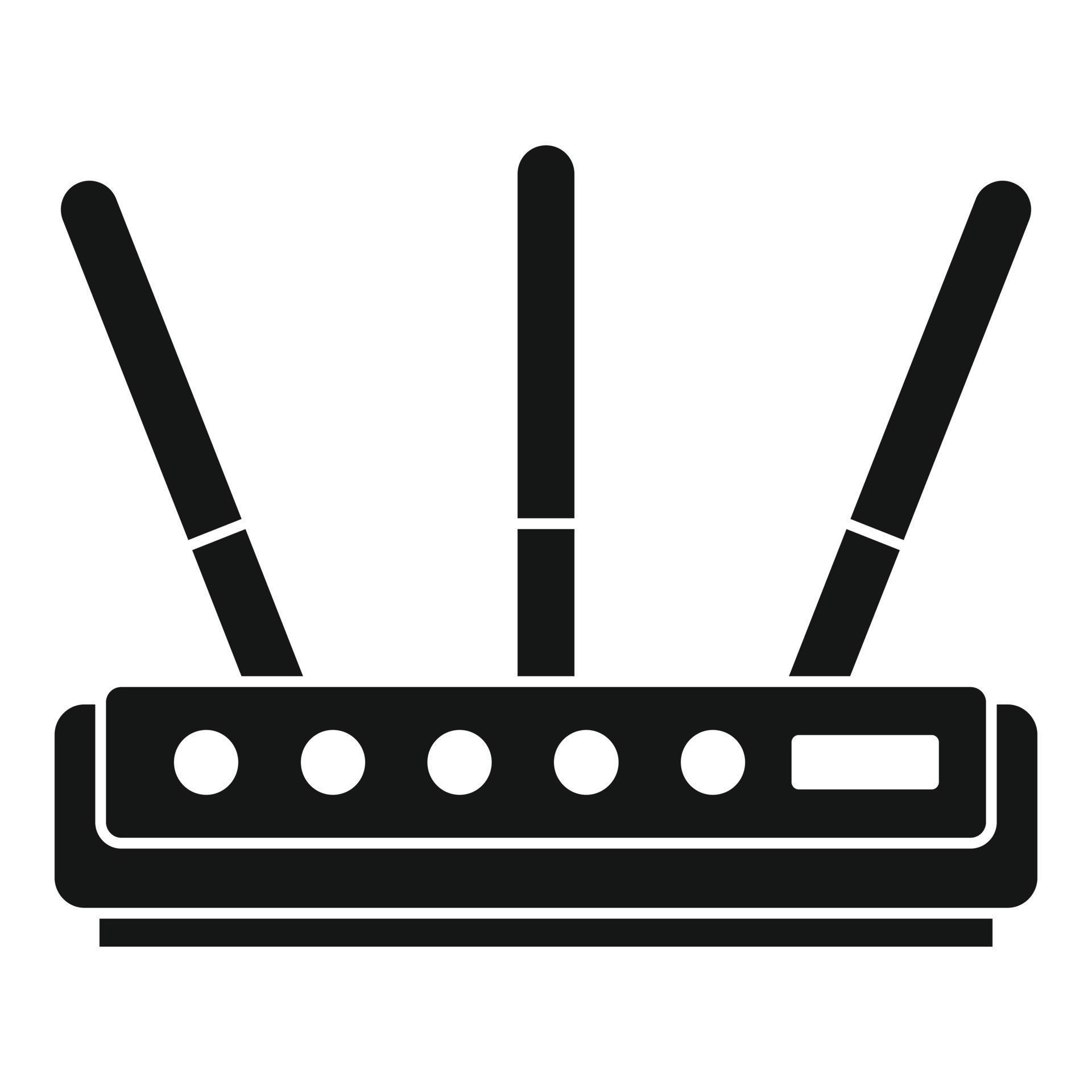 Internet router icon, simple style 14694732 Vector Art at Vecteezy