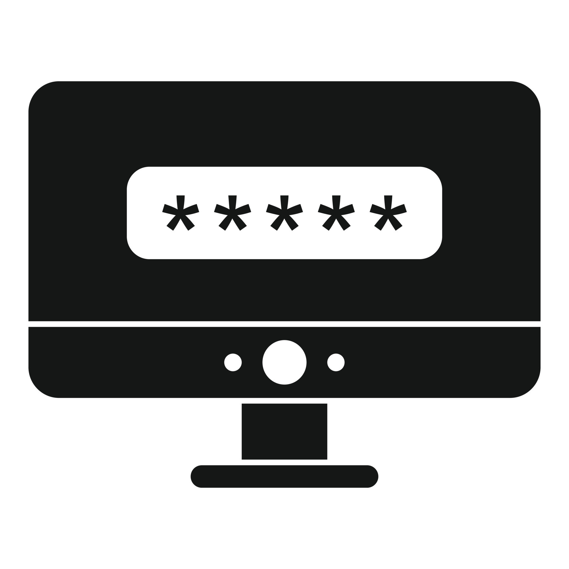 Pc Login Authentication Icon Simple Style 14694884 Vector Art At Vecteezy