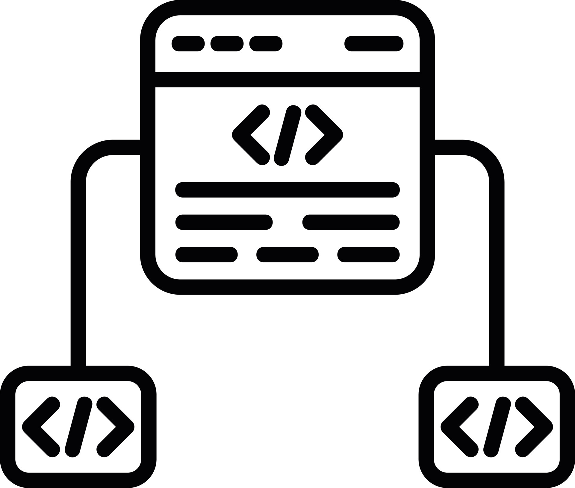 Code Framework Vector Icon 14695269 Vector Art At Vecteezy