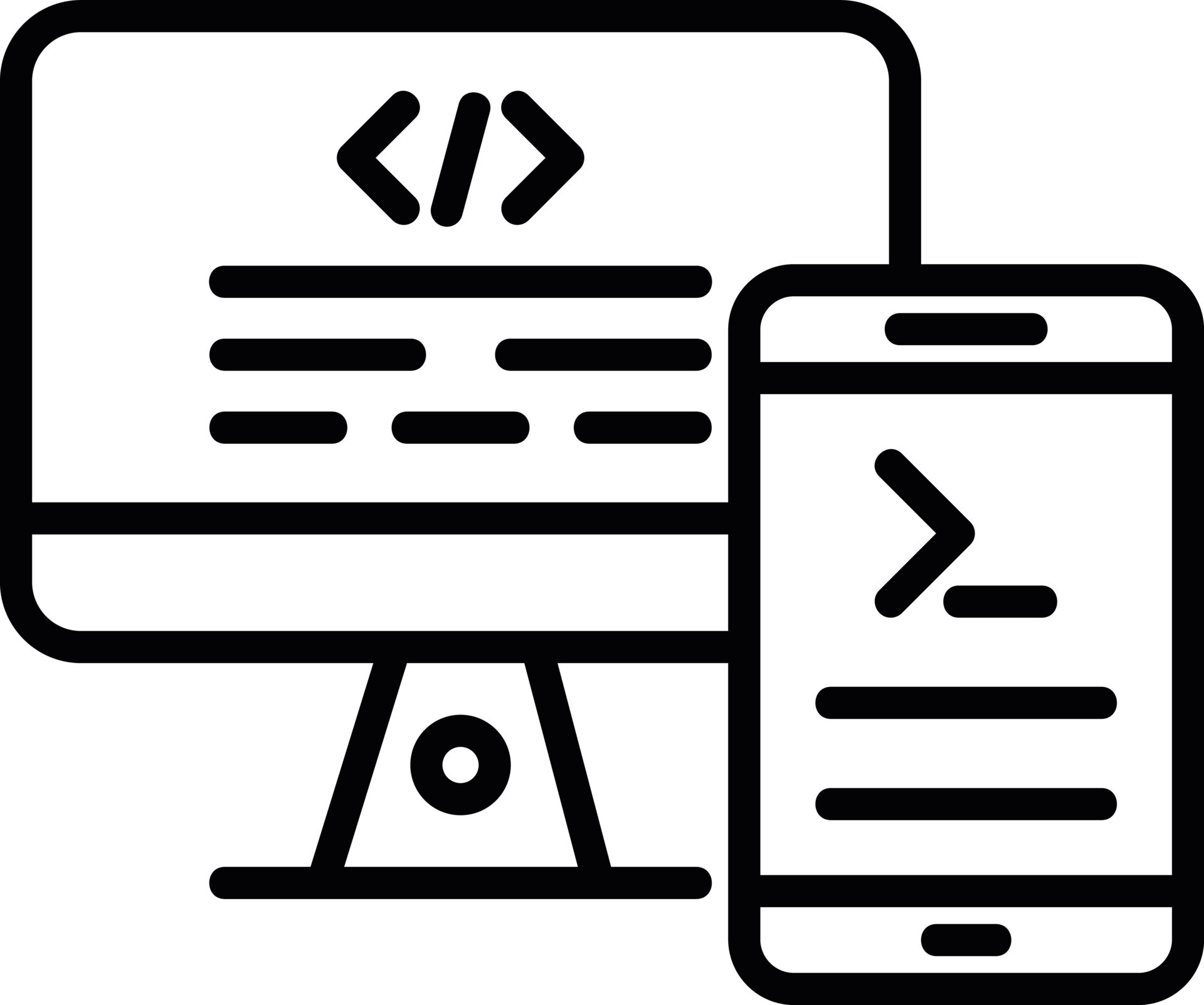 Code Terminal Vector Icon 14695323 Vector Art At Vecteezy
