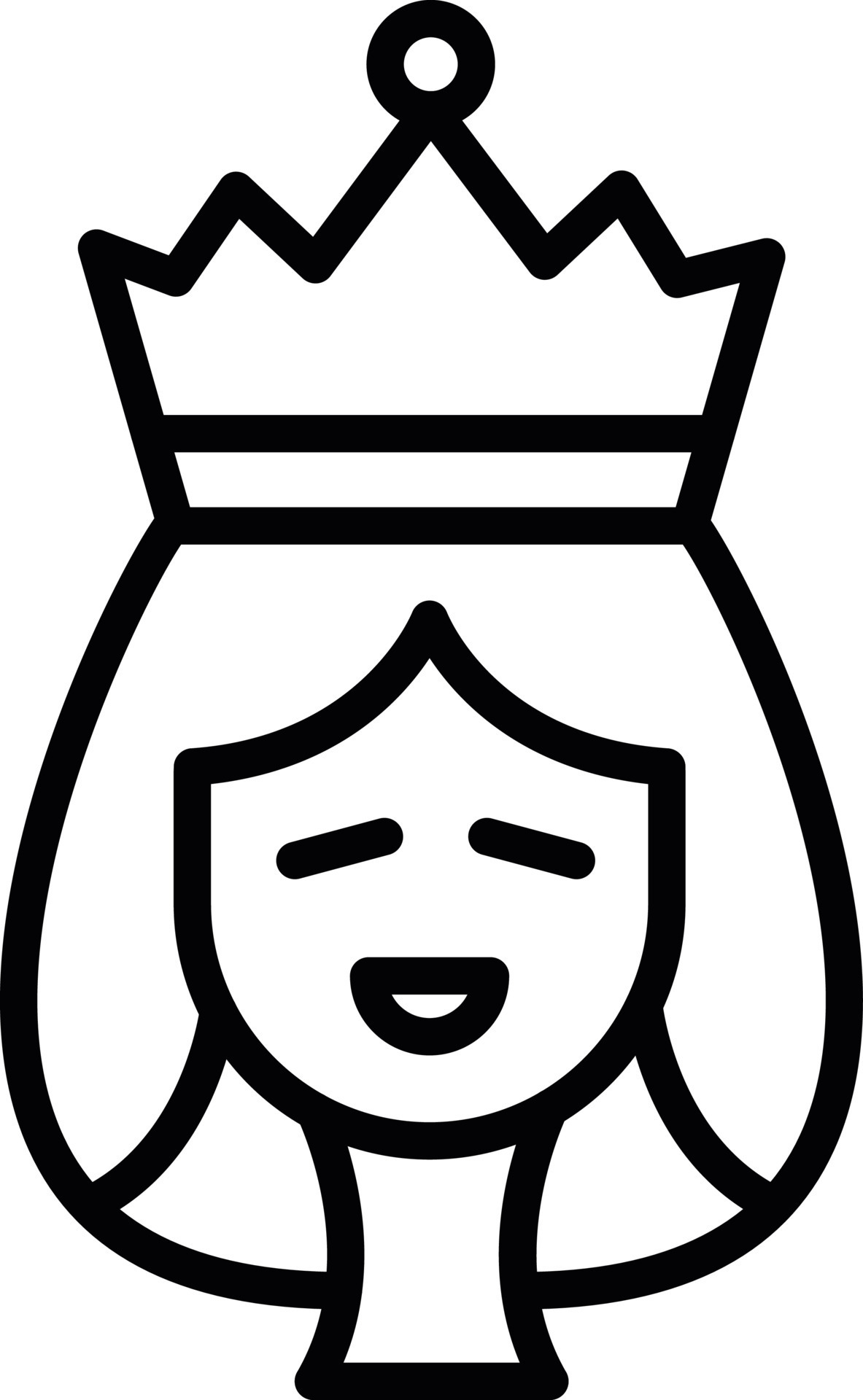 Queen Vector Icon 14695438 Vector Art at Vecteezy Queen Vector Icon 14695438 Vector Art at Vecteezy