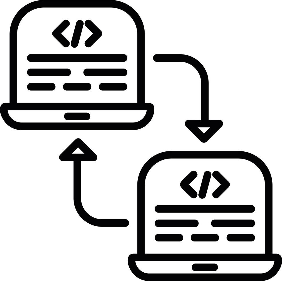Code Refactoring Vector Icon 14695574 Vector Art At Vecteezy