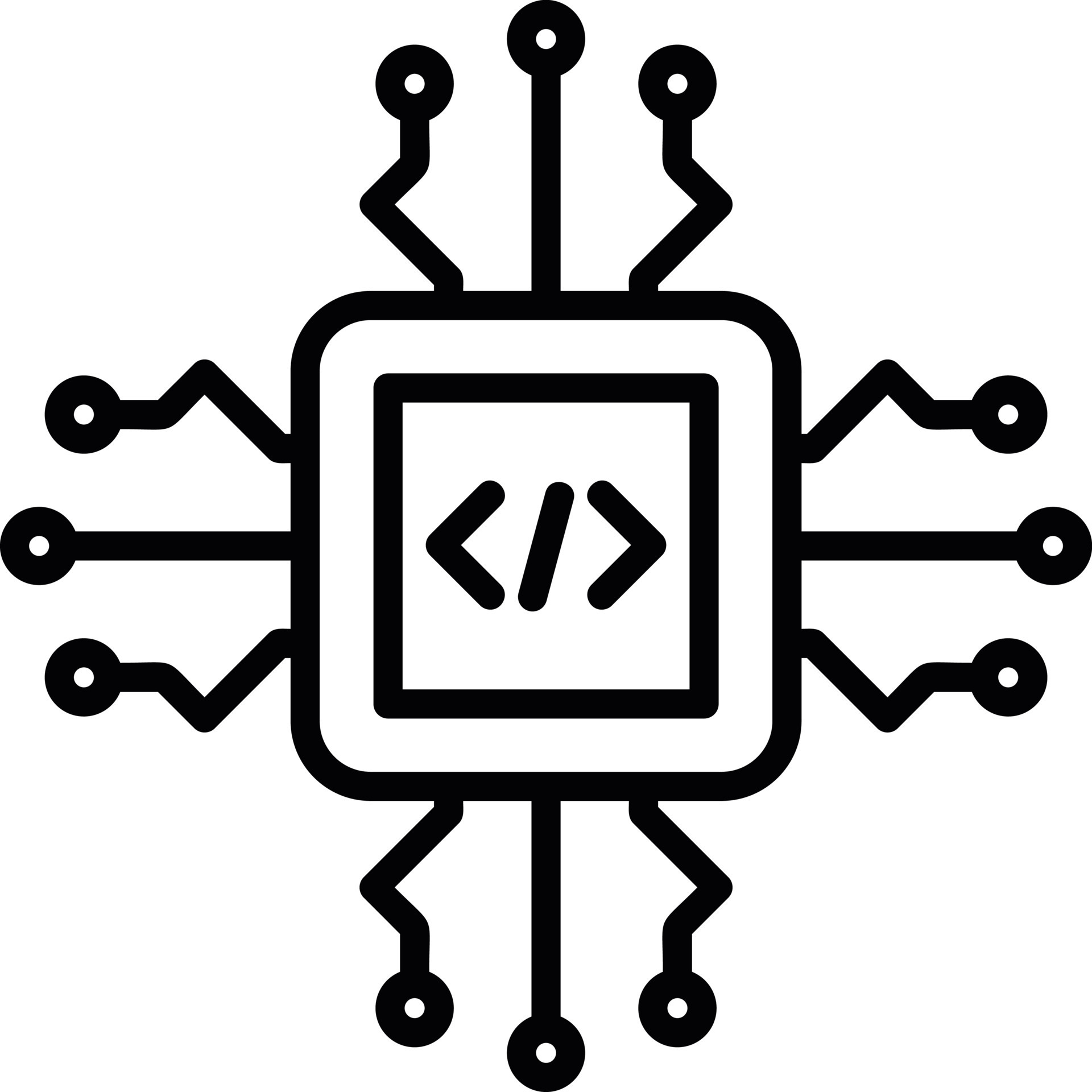 Code Processor Vector Icon 14695614 Vector Art at Vecteezy