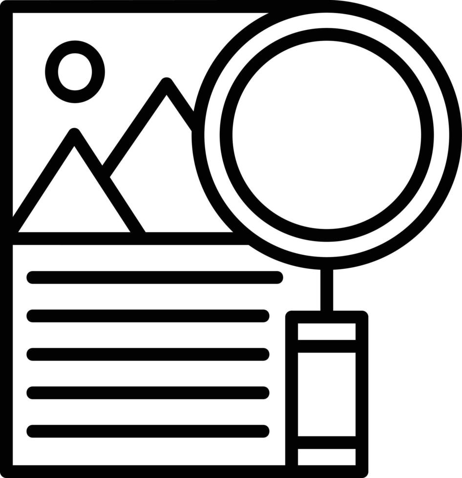 Research Line Icon 14696928 Vector Art at Vecteezy Research Line Icon 14696928 Vector Art at Vecteezy