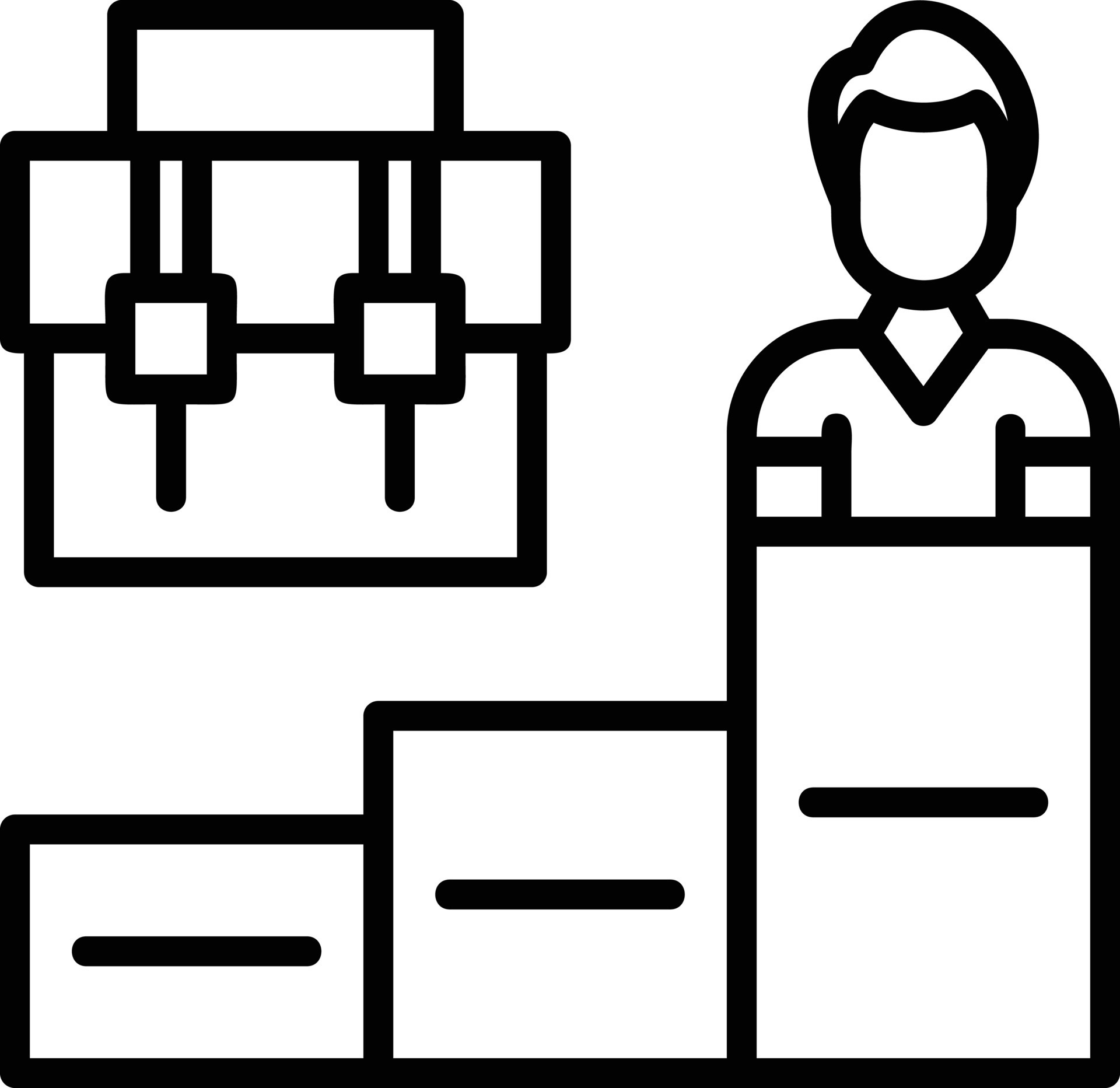 Career Line Icon 14696973 Vector Art at Vecteezy