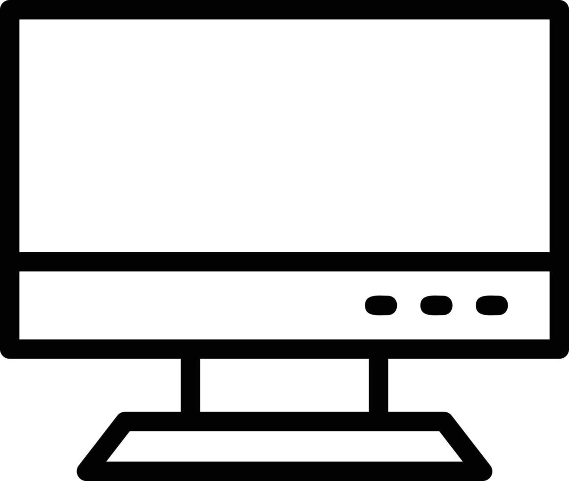 Computer Line Icon 14697678 Vector Art at Vecteezy