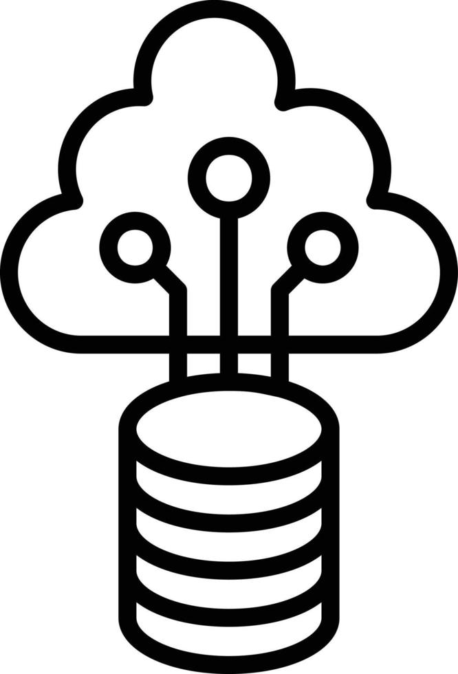 Cloud Data Line Icon 14698061 Vector Art at Vecteezy Cloud Data Line Icon 14698061 Vector Art at Vecteezy