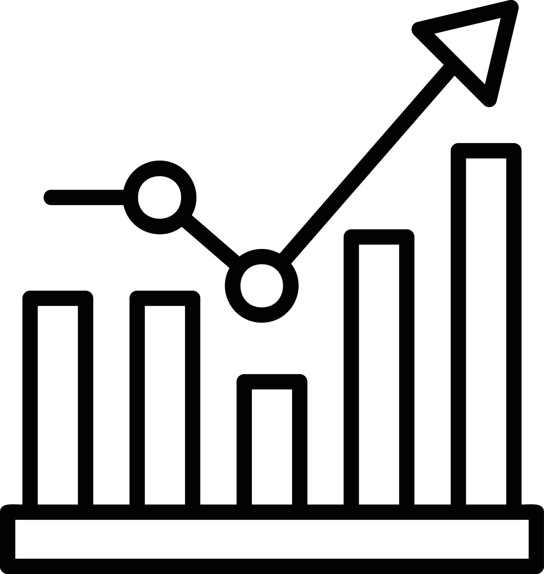 Trend Line Icon 14698924 Vector Art at Vecteezy