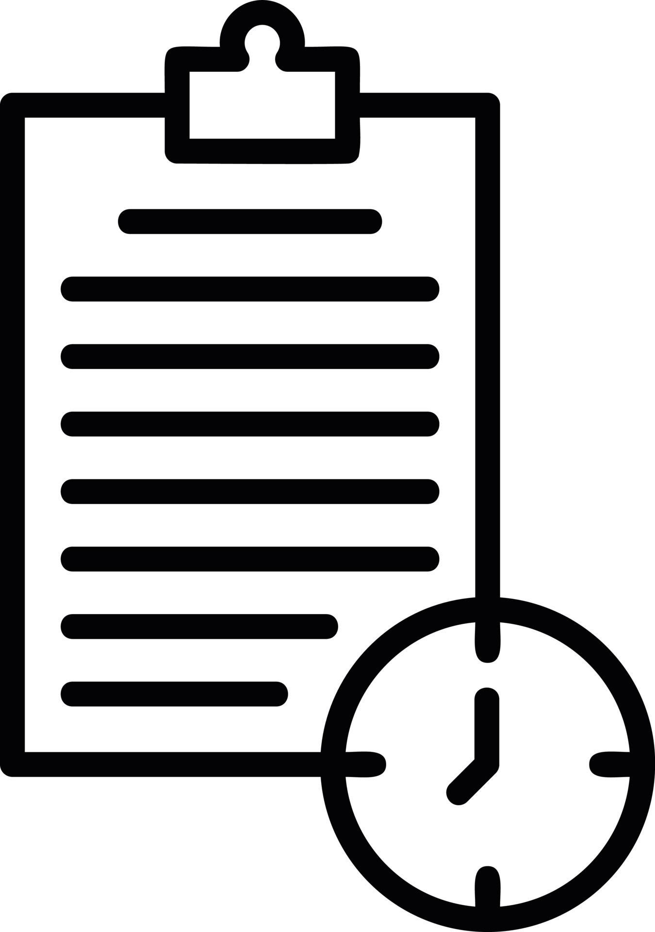 Pending Tasks Line Icon 14698995 Vector Art at Vecteezy Pending Tasks Line Icon 14698995 Vector Art at Vecteezy