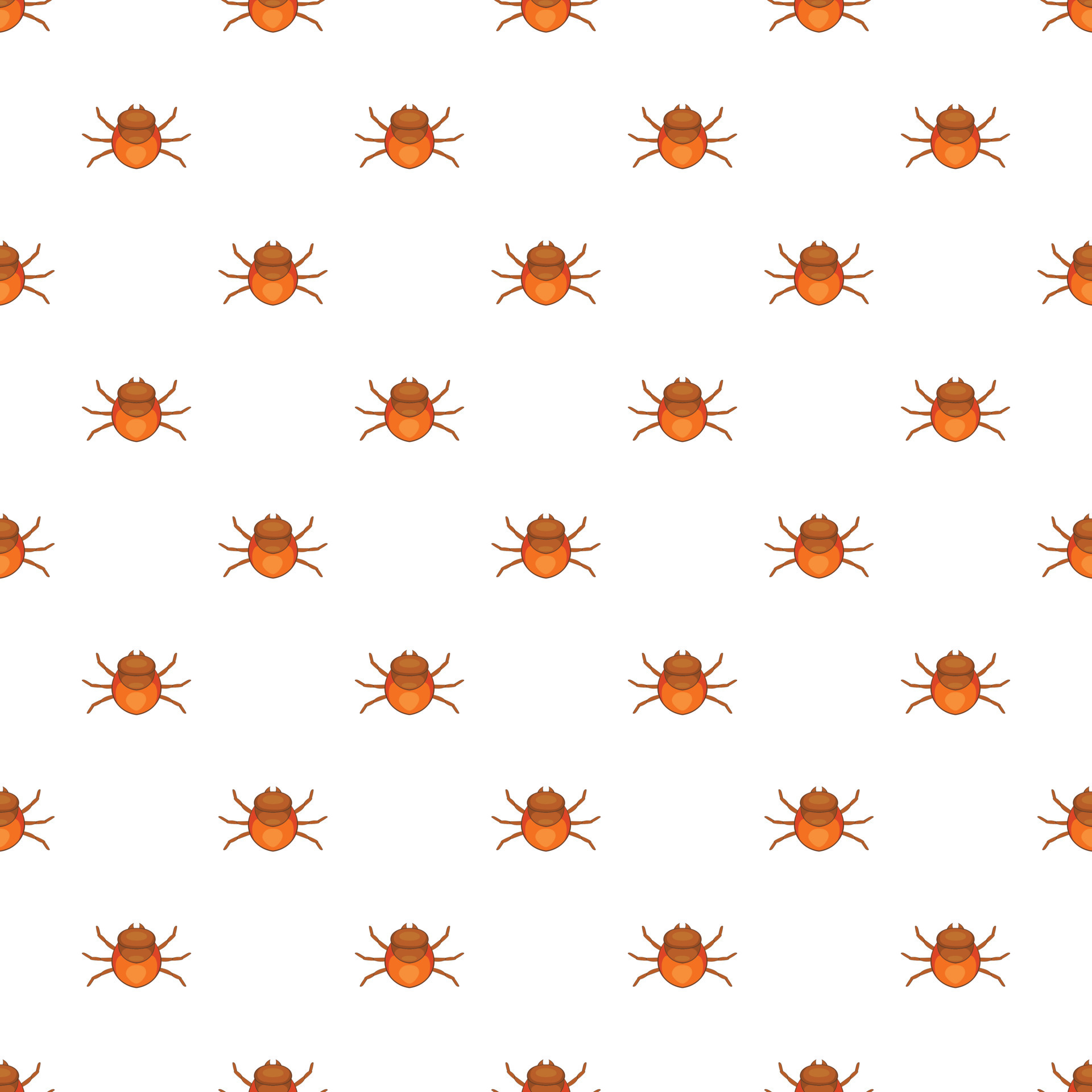 Mite pattern, cartoon style 14699337 Vector Art at Vecteezy