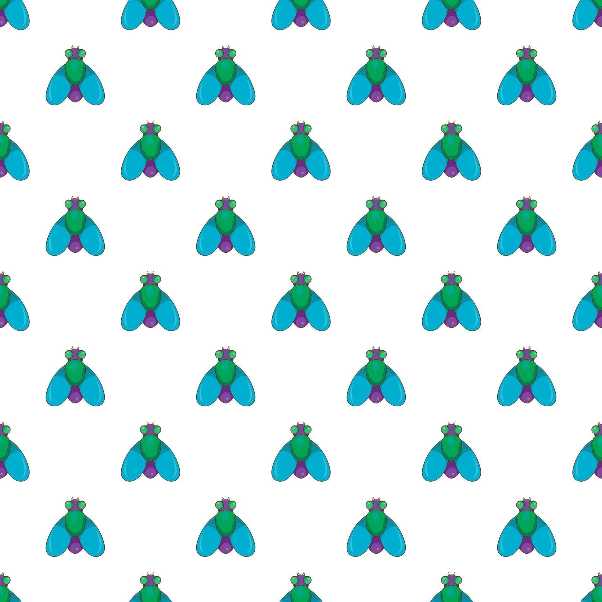 Fly Pattern Cartoon Style 14700758 Vector Art At Vecteezy