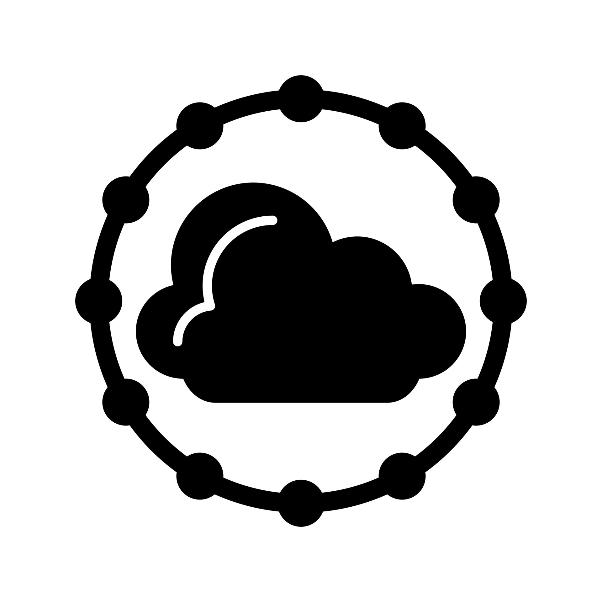 Cloud Vector Icon 14705001 Vector Art at Vecteezy