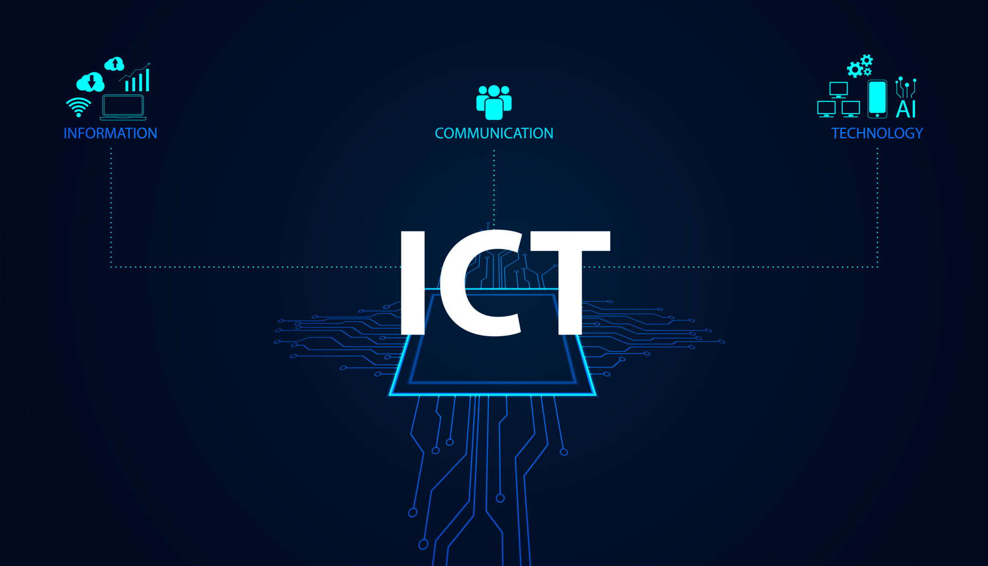 Abstract circuit board Futuristic Modern Concept ICT Information and ... Abstract circuit board Futuristic Modern Concept ICT Information and ...