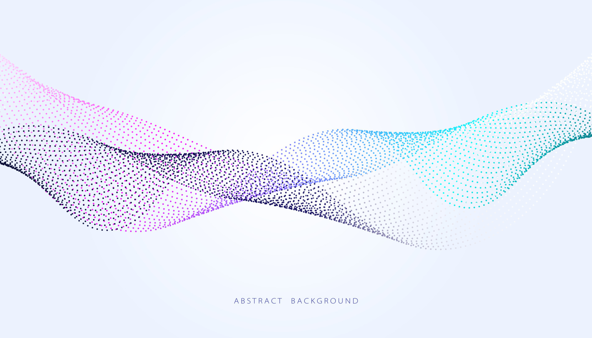 Abstract Wave Vector Beautiful Lines Concept Technology Network Internet Connection Particular