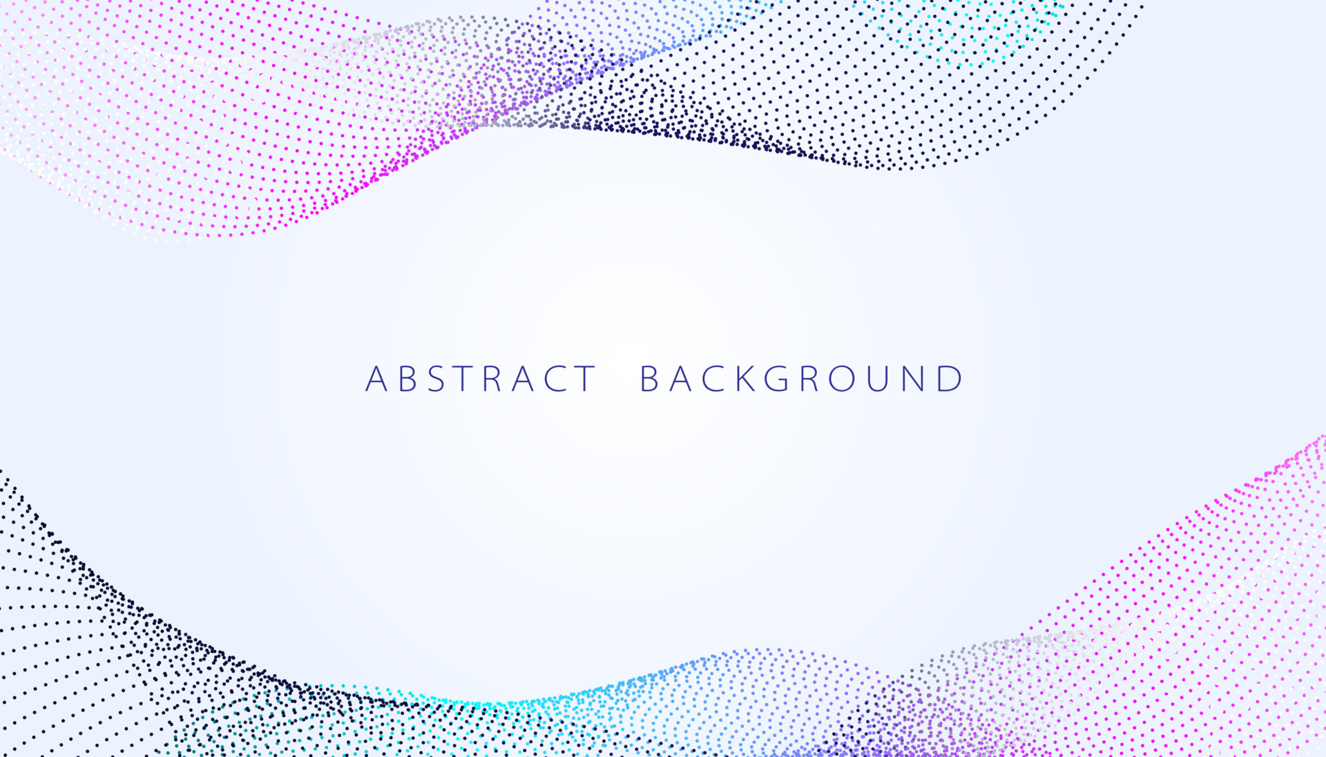 Abstract Wave Vector Beautiful Lines Concept Technology Network Internet Connection Particular