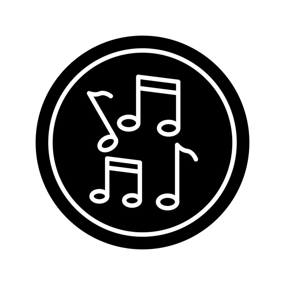 Musical Notes Vector Icon 14705458 Vector Art at Vecteezy