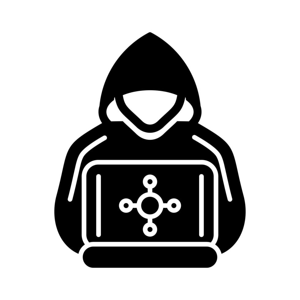 Hacker Vector Icon 14706811 Vector Art at Vecteezy