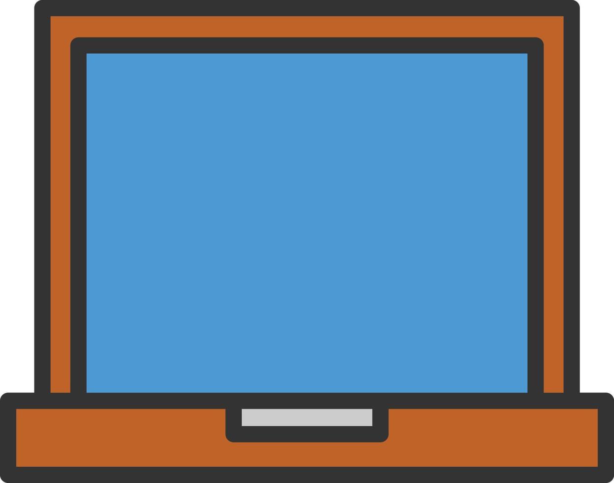 Laptop Screen Line Filled Icon 14713934 Vector Art at Vecteezy