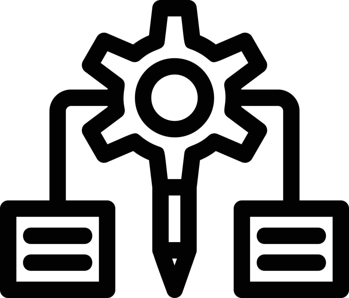 icono de línea de algoritmo de diseño 14714661 Vector en Vecteezy