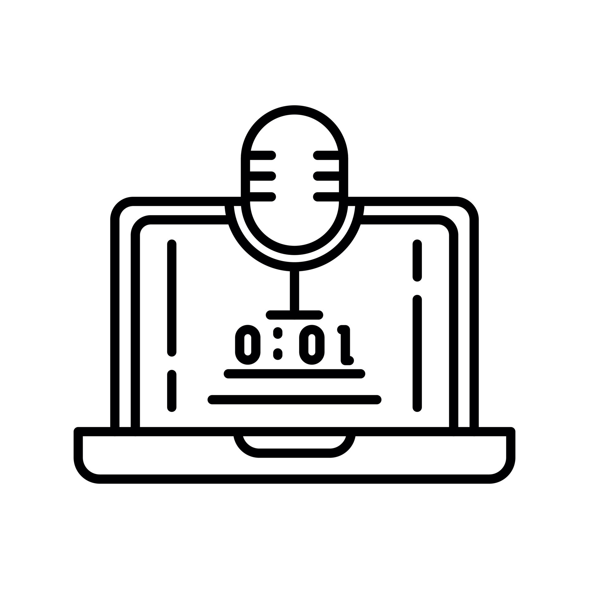 Voice Recorder Vector Icon 14717507 Vector Art at Vecteezy