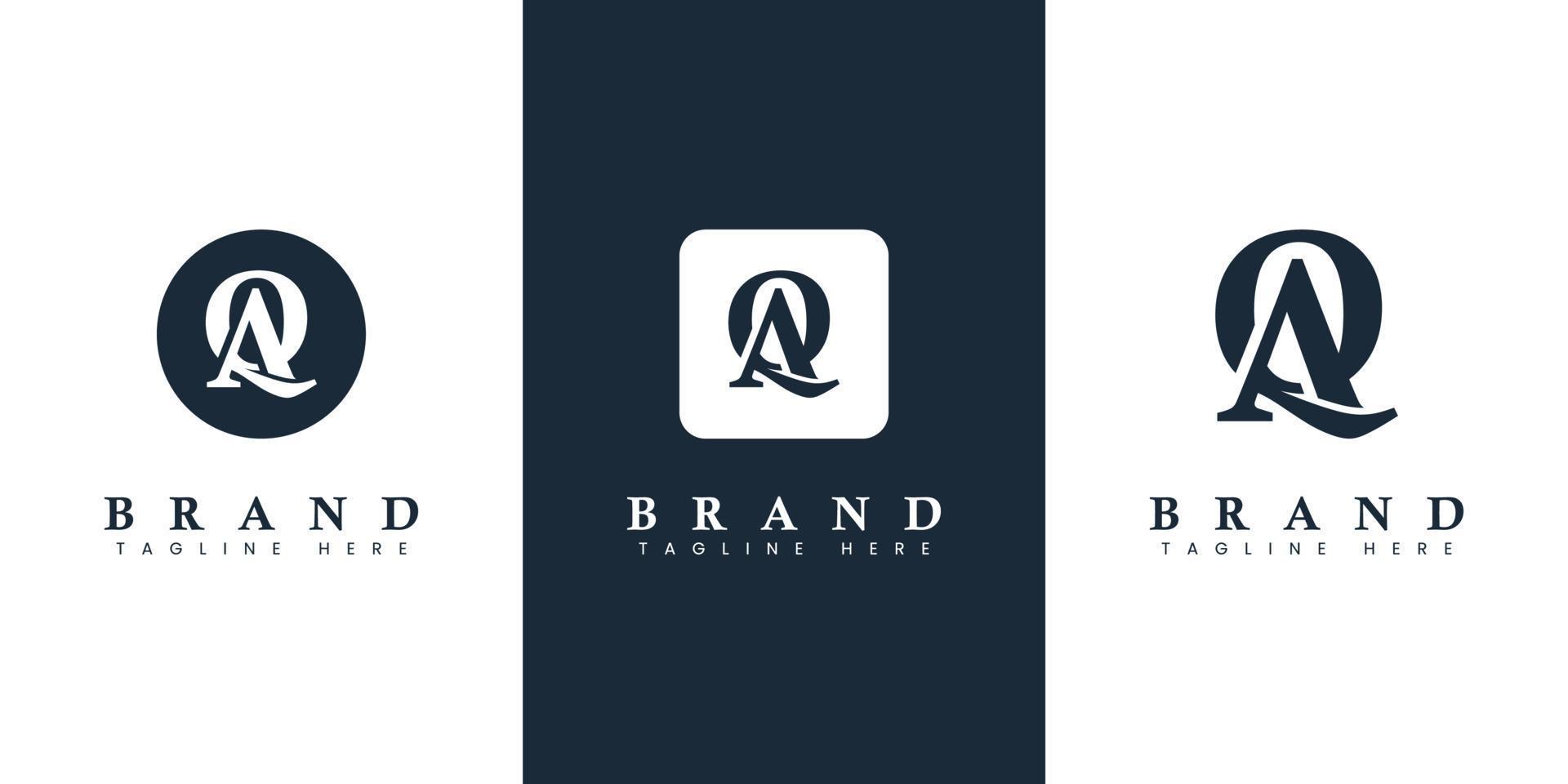 Modern And Simple Letter Qa Logo Suitable For Any Business With Qa Or Aq Initials 14719167
