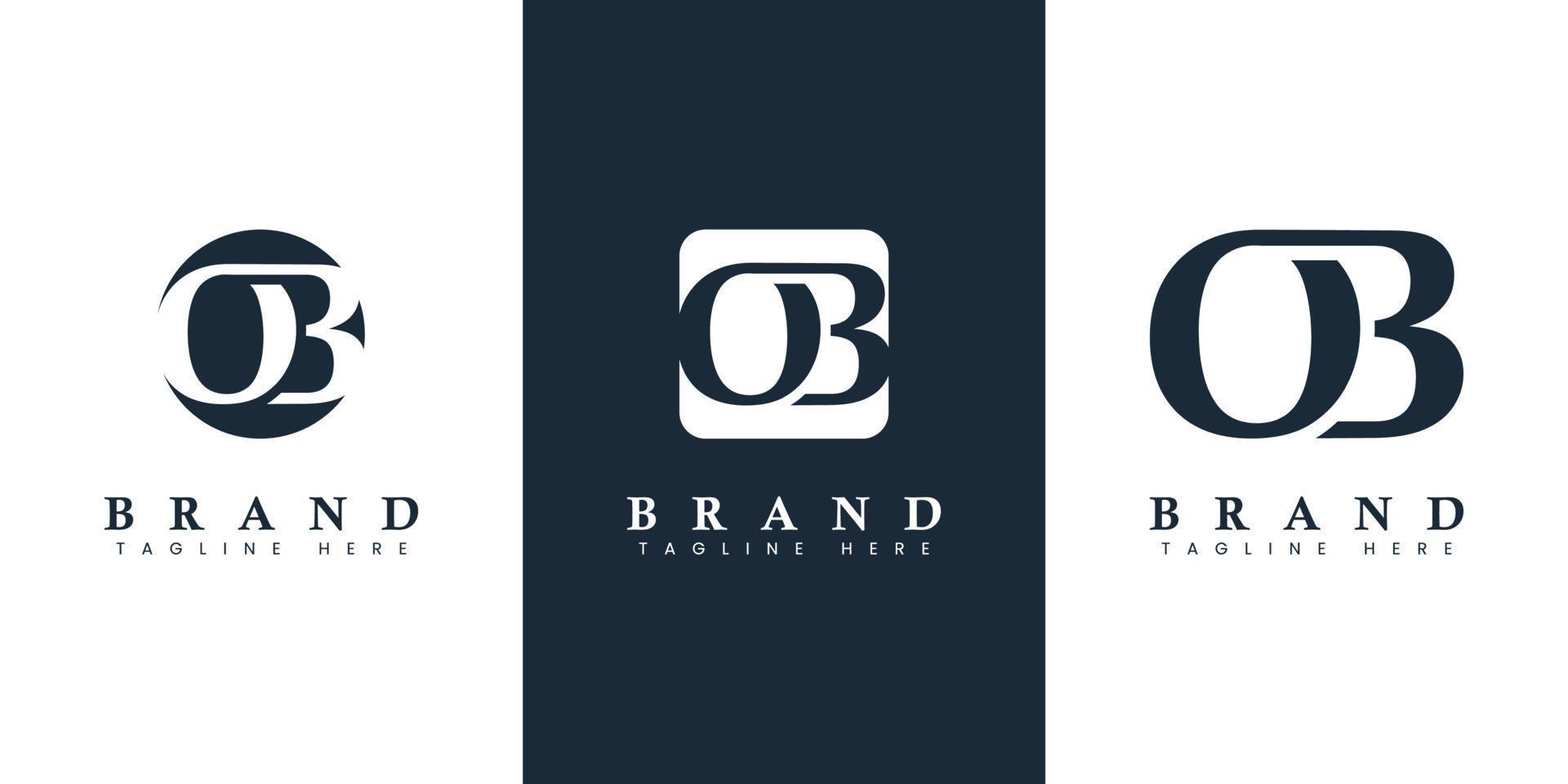 Modern and simple Letter OB Logo, suitable for any business with OB or BO initials. 14719216 ...
