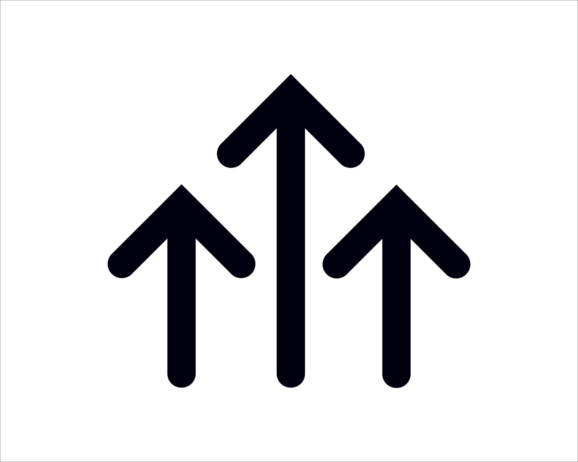 Vector green arrows up icon. Upload icon. upgrade sign. growth symbol ... Vector green arrows up icon. Upload icon. upgrade sign. growth symbol ...
