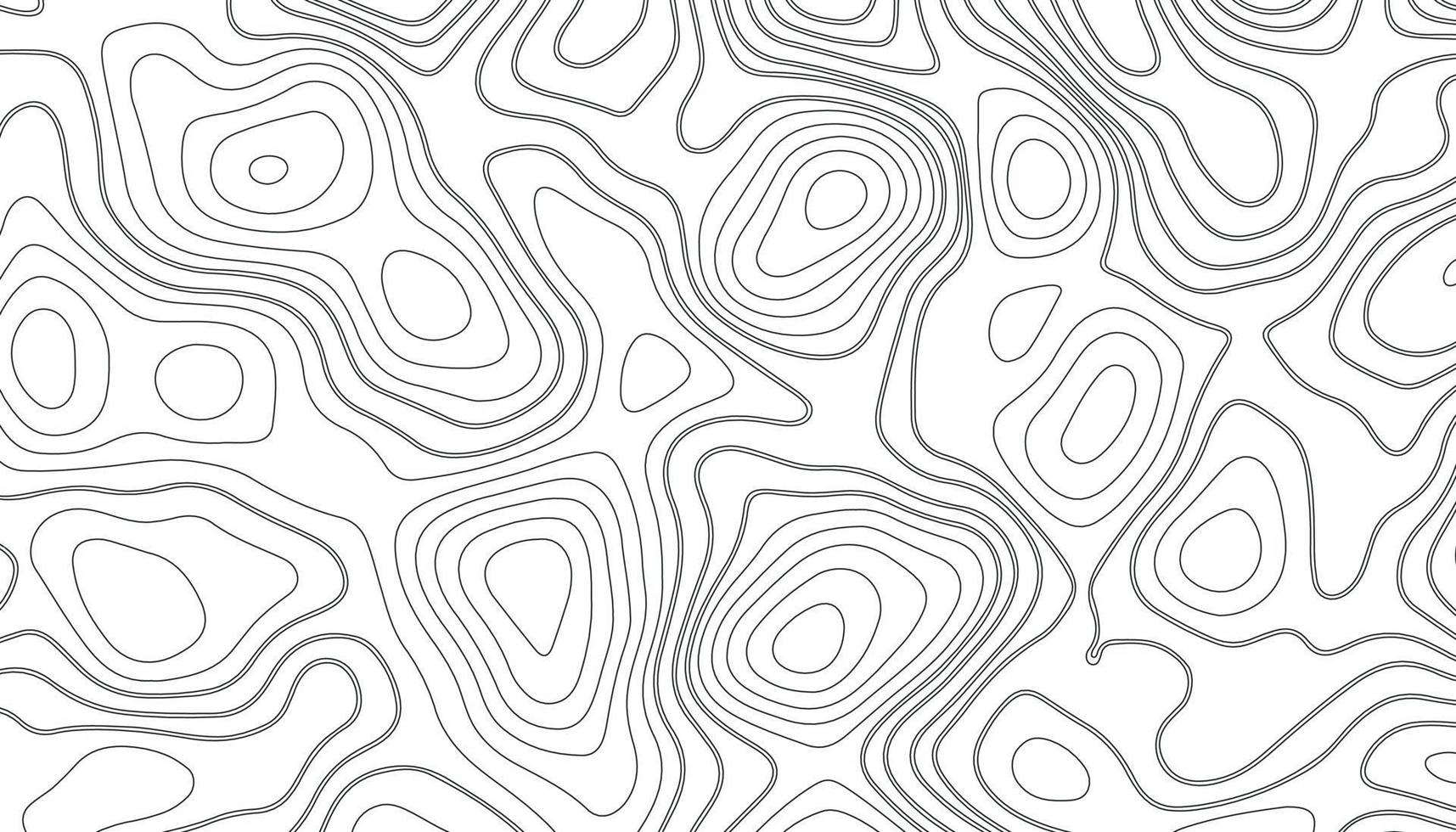Background Of The Topographic Map White Wave Paper Curved Reliefs Abstract Background