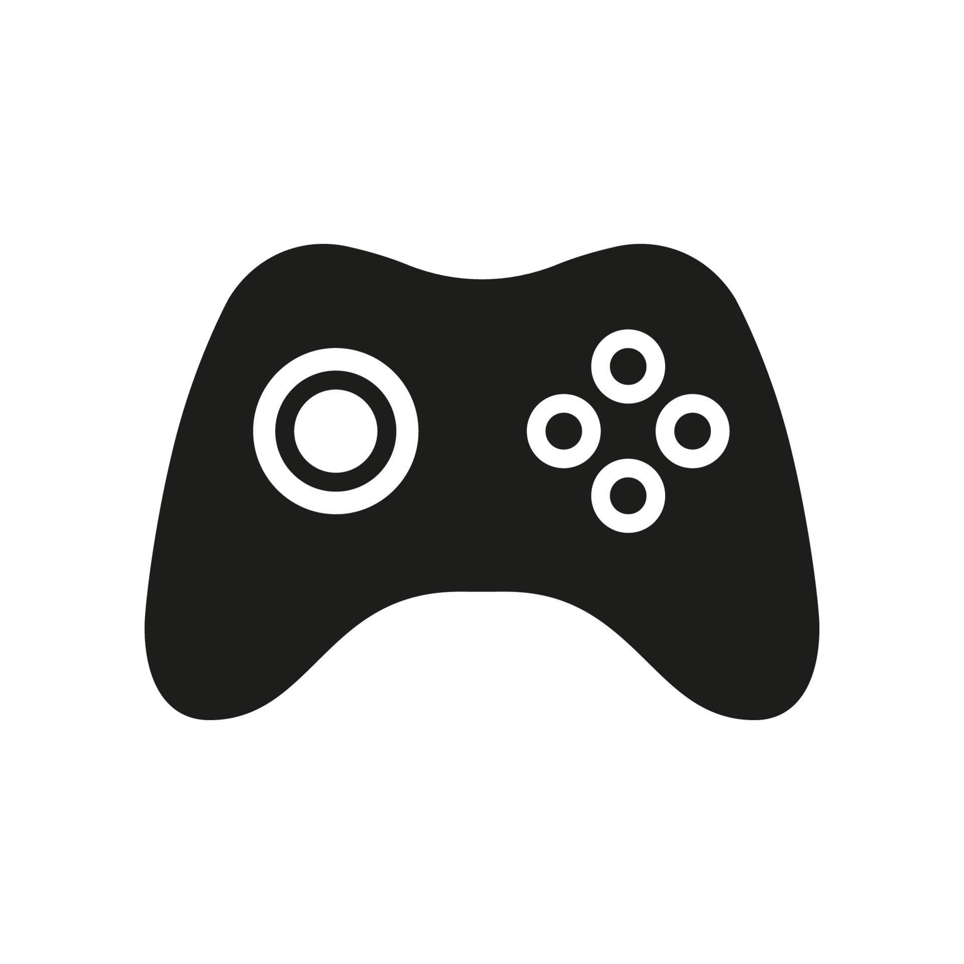 Joypad, Game Controller for Videogame Glyph Pictogram. Joystick for ... Joypad, Game Controller for Videogame Glyph Pictogram. Joystick for ...