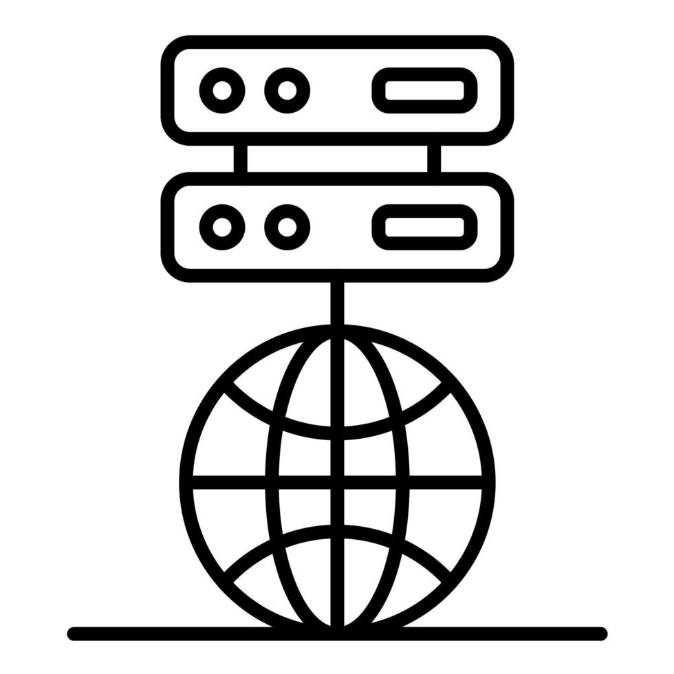 Data Network Line Icon 14721809 Vector Art At Vecteezy