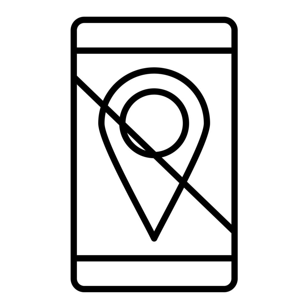 Location Disable Line Icon 14722137 Vector Art at Vecteezy Location Disable Line Icon 14722137 Vector Art at Vecteezy