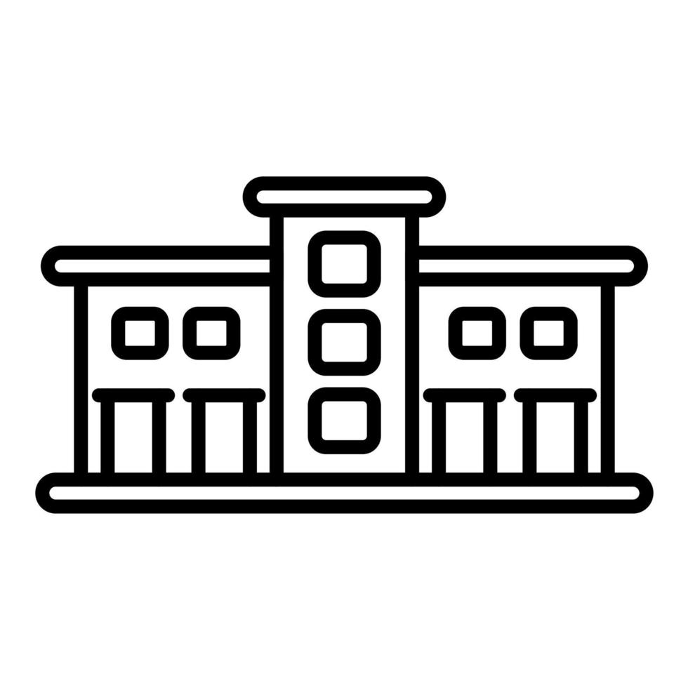 Architecture Line Icon 14723223 Vector Art at Vecteezy