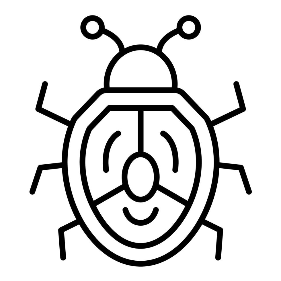 Bug Line Icon 14724487 Vector Art At Vecteezy