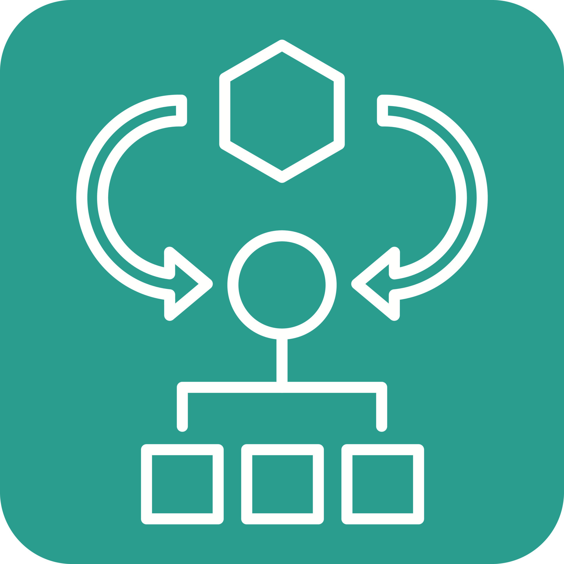 Algorithm Line Round Corner Background Icons 14724784 Vector Art at ...