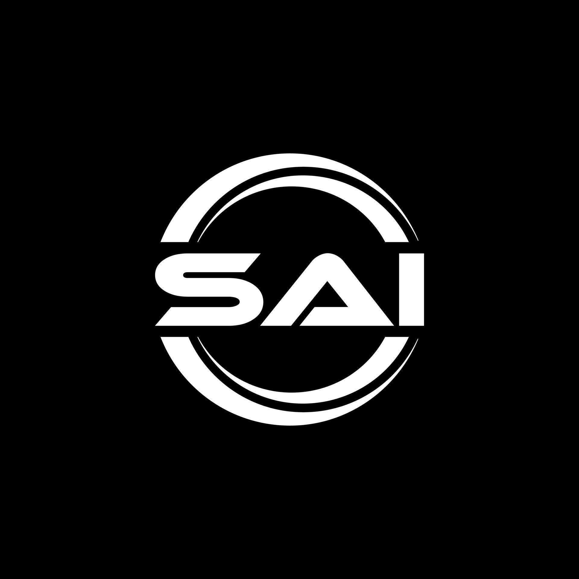 SAI letter logo design in illustration. Vector logo, calligraphy designs for logo, Poster ...