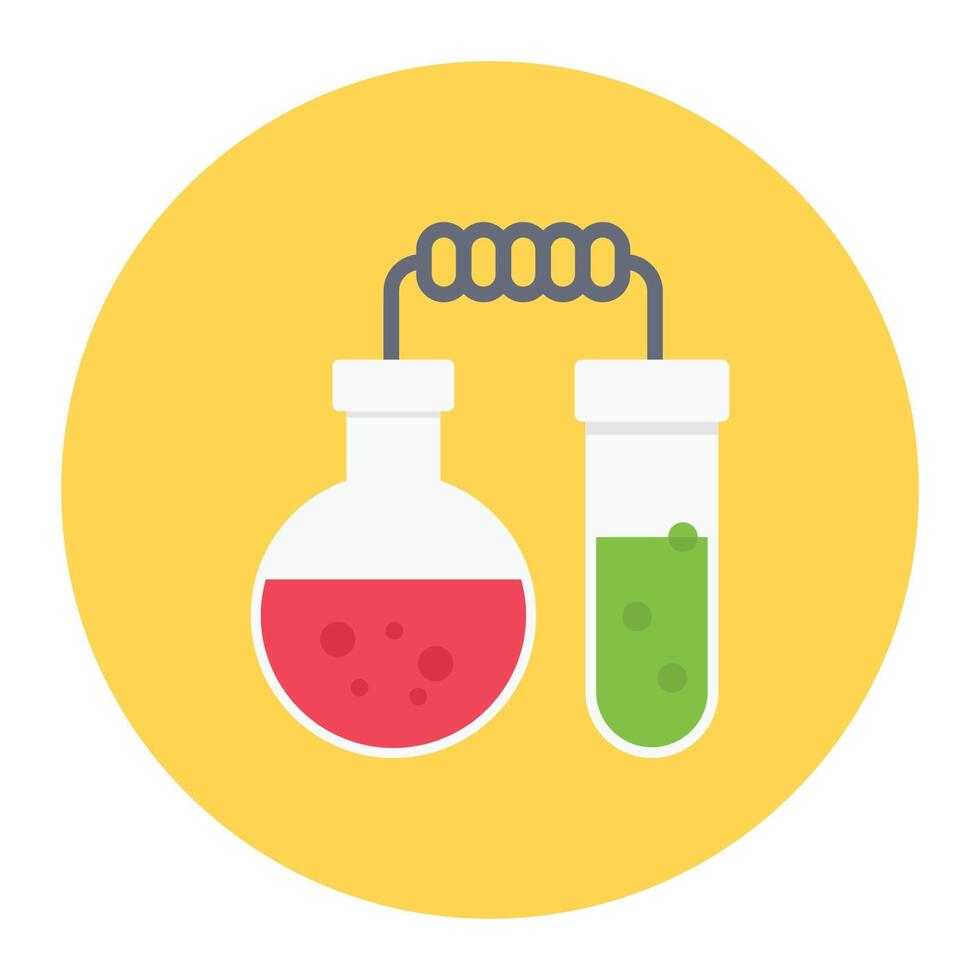 experiment vector illustration on a background.Premium quality symbols.vector icons for concept ...