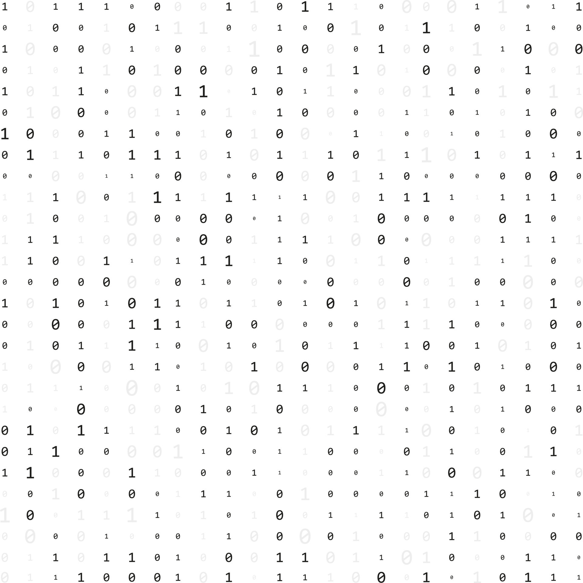 Numbers on the screen. Stream of binary code. Computer matrix. Graphic data, algorithm. 14728079 ...